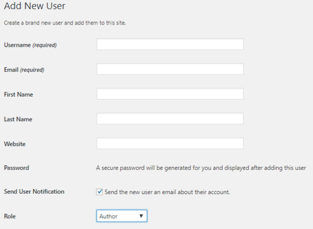 How to Create a New User on Wordpress? (Step-By-Step Guide) | Online ...