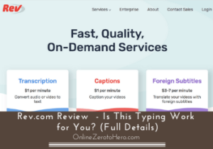 Rev.com Review – Is This Typing Work for You? (Full Details) | Online ...